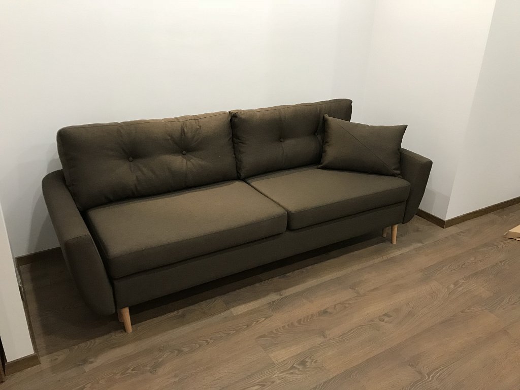 Диван Норфолк Textile Brown – купить в Москве по цене 32 990 рублей в ...